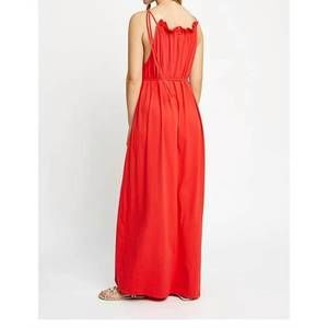 People Tree | Dresses | New People Tree Stacie Maxi Dress In Rd | Poshmark